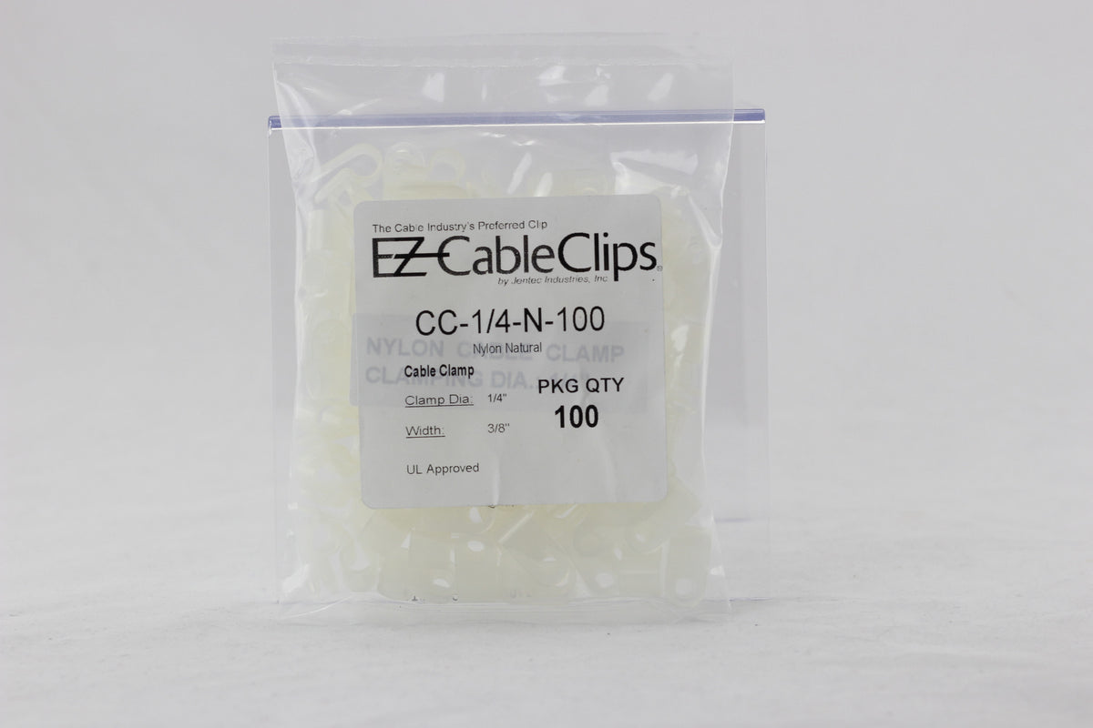Cable Clamps - Standard Nylon (Multiple Sizes/Colors) – EZCableClips by ...