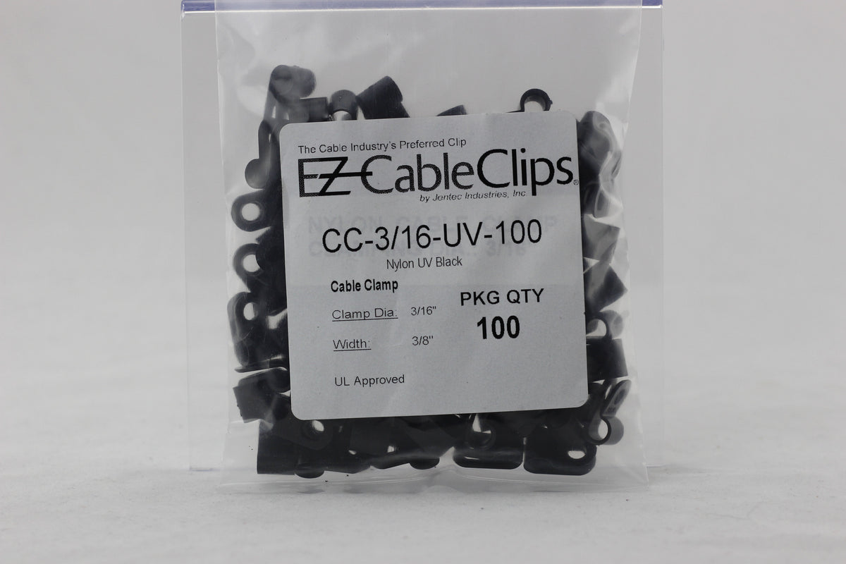 Cable Clamps - Standard Nylon (Multiple Sizes/Colors) – EZCableClips by ...
